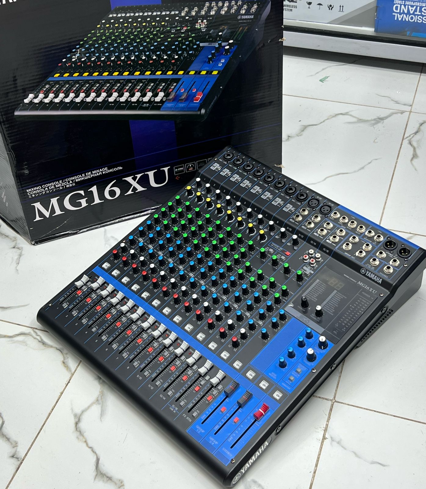 Yamaha Powered Mixer 8 Channels | Audio mixer-Apple Mall